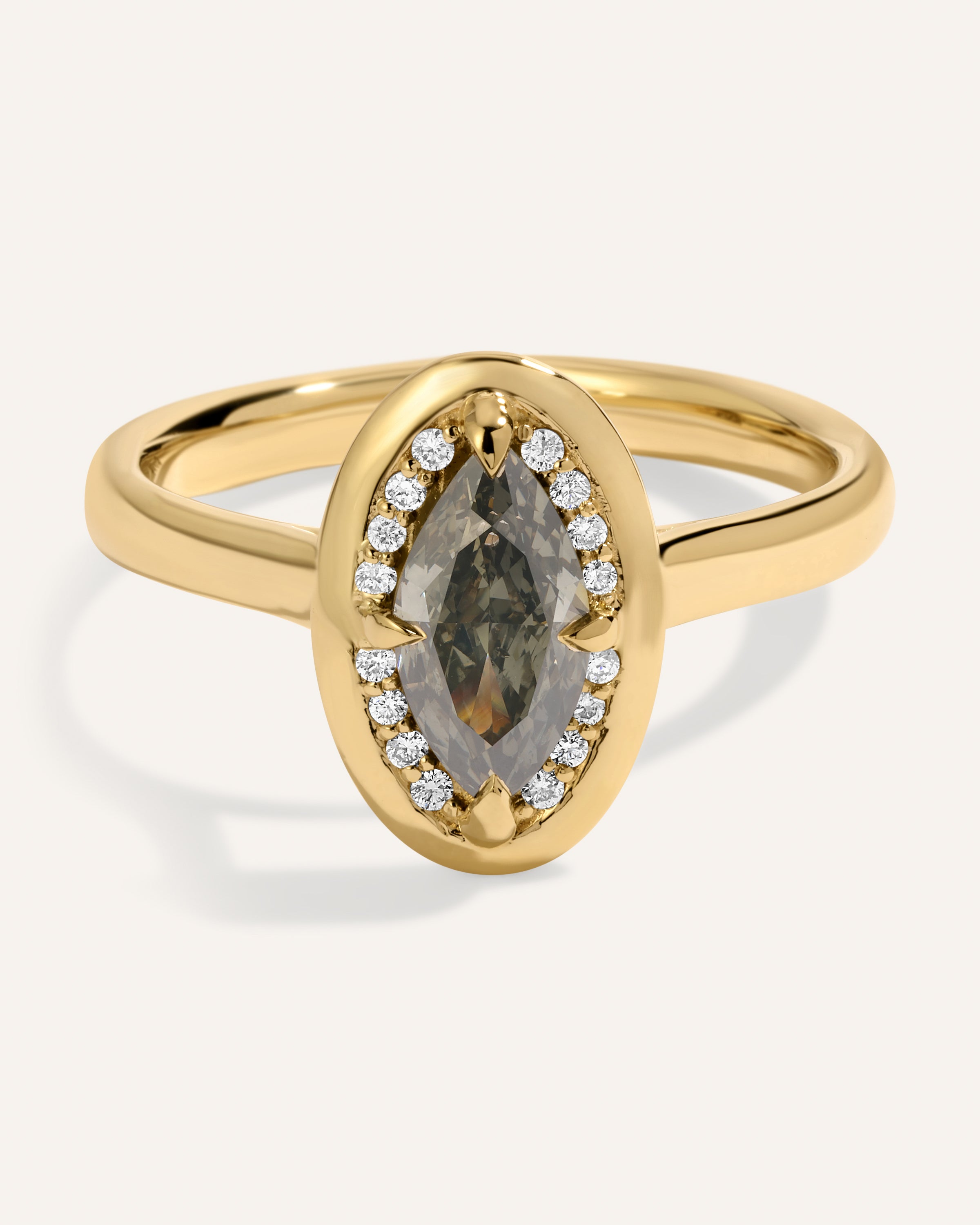 Olive Clover Ring – Kasia Jewelry